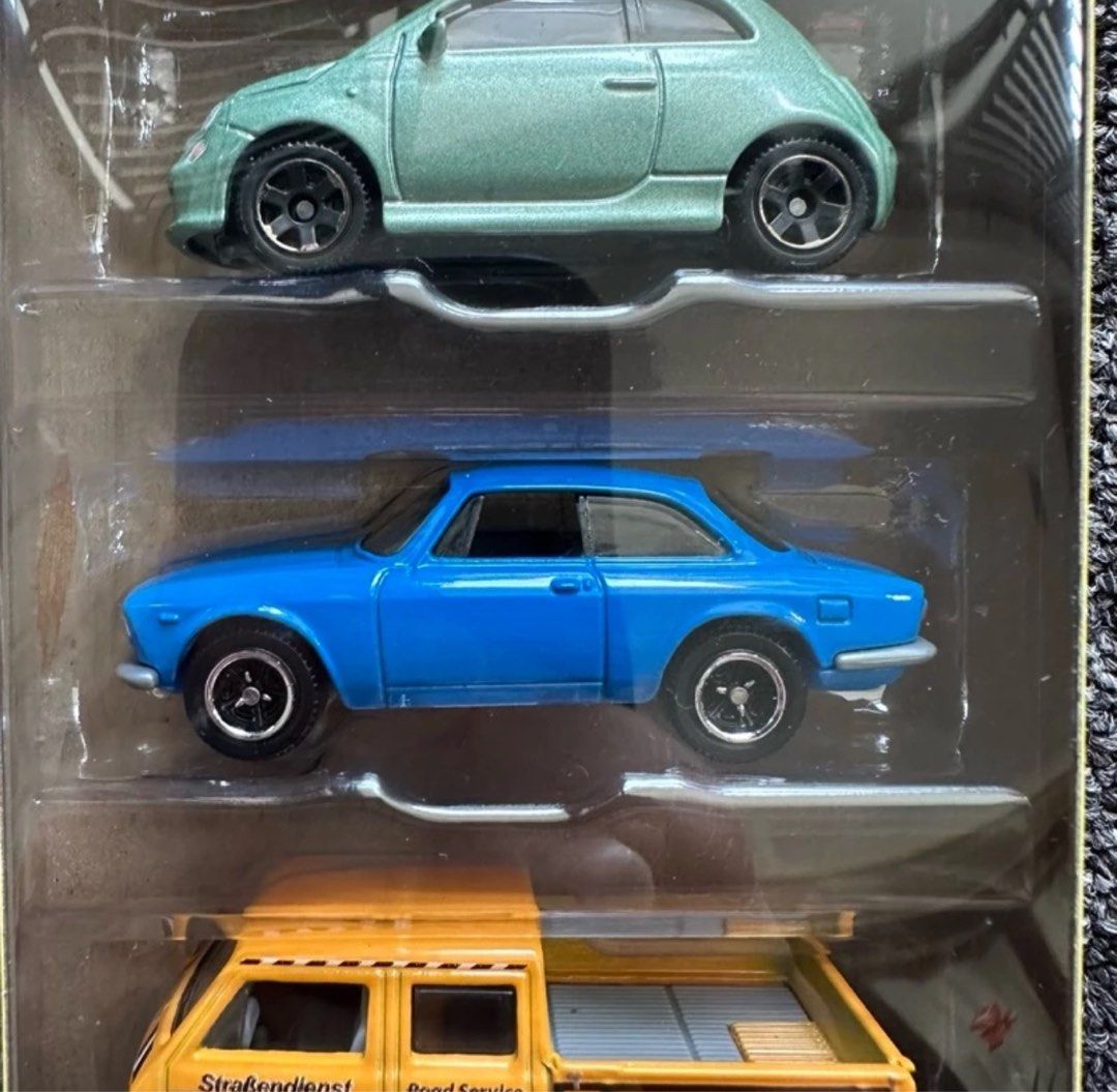 MATCHBOX AUTOBAHN EXPRESS V Audi E-Tron Porsche 911 GT3 2019 Fiat 500 ...