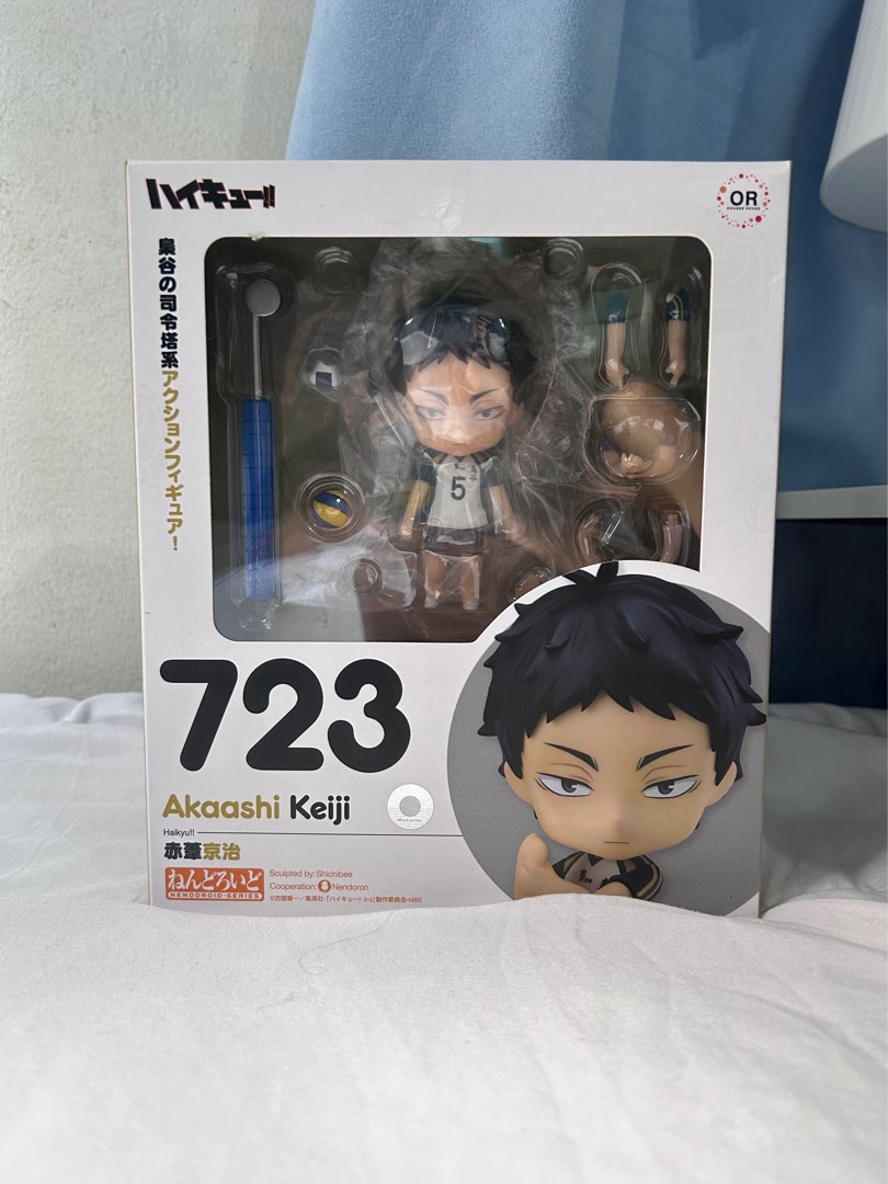 MIB OFFICIAL Haikyu!! 723 Akaashi Keiji Nendoroid, Hobbies & Toys, Toys ...