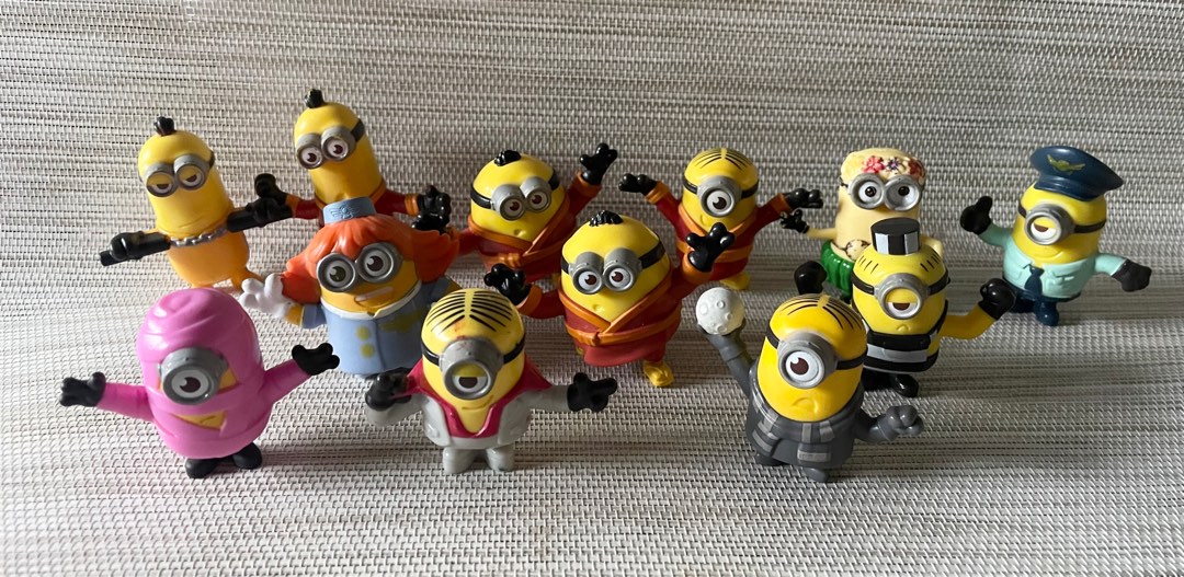 Minions Despicable Figures Lot, Hobbies & Toys, Toys & Games on Carousell