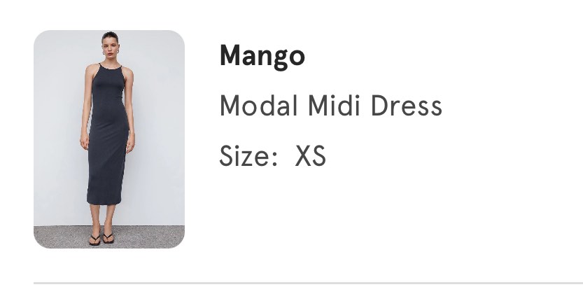 MNG Midi Dress, Women's Fashion, Dresses & Sets, Dresses on Carousell