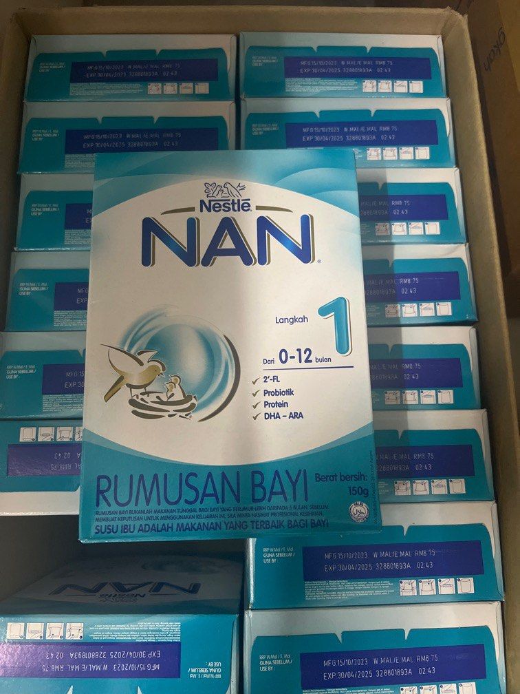 Nestle Nan Pro Step 1 150g, Babies & Kids, Nursing & Feeding, Weaning ...