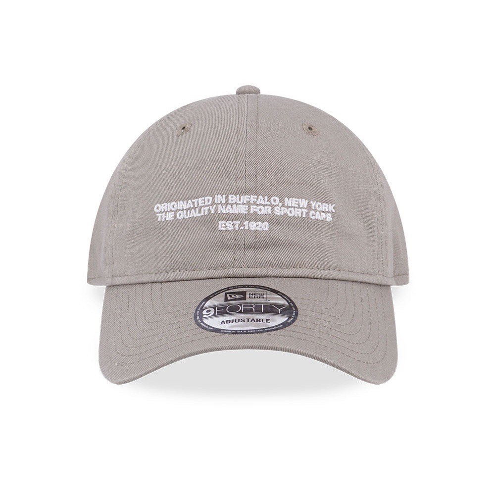 New Era Strap Logo Pebble 9FORTY Unstructured Adjustable Cap, Men's ...