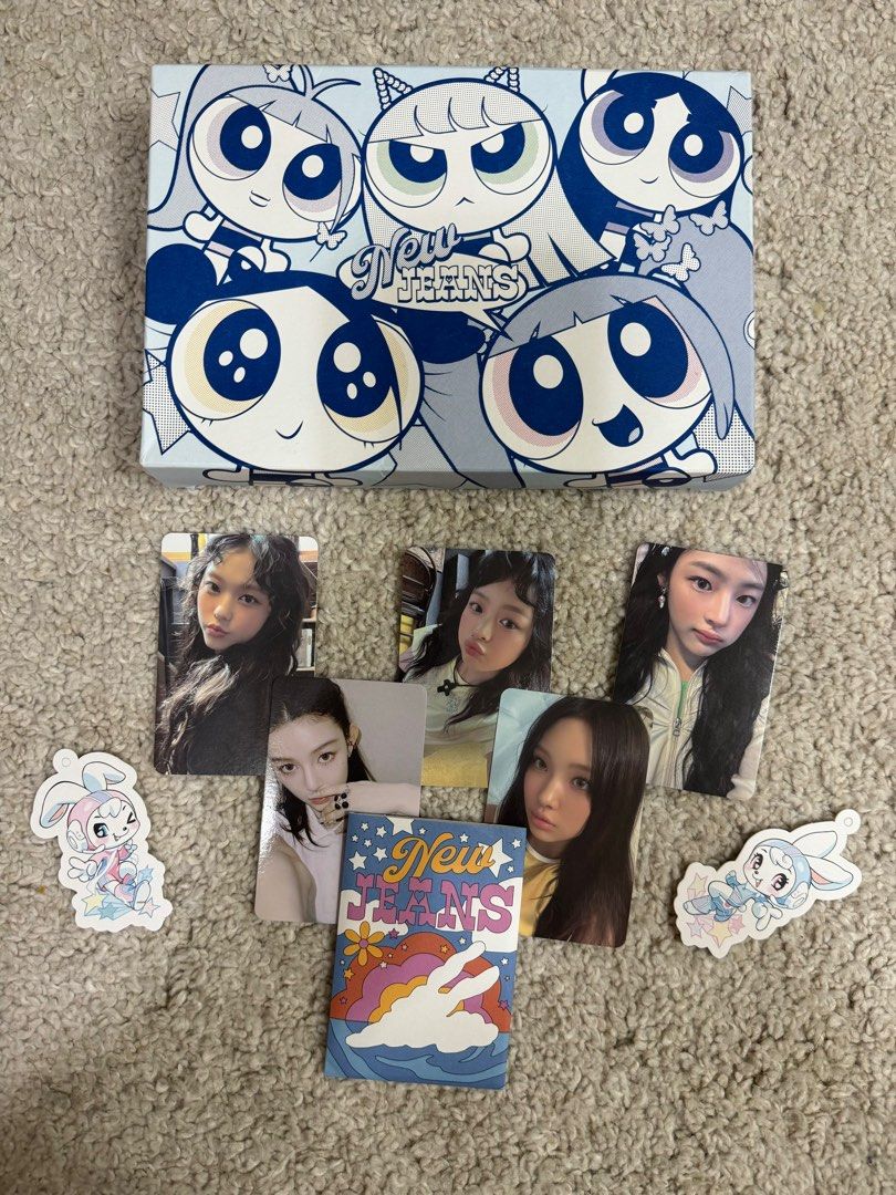 NEWJEANS [GET UP] 2nd EP Album (THE POWERPUFF GIRLS X NJ BOX ver.) A Version, Hobbies & Toys ...