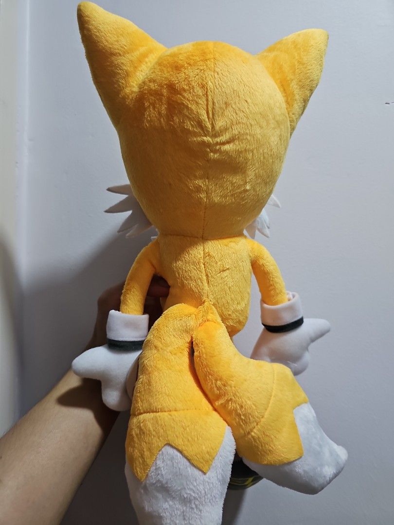 Official sega store Tails Sonic the hedgehog soft toy plush cute huge ...
