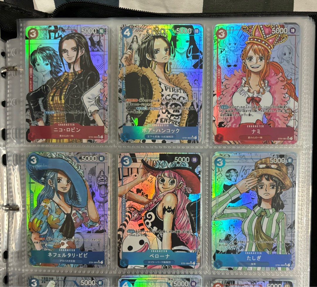One Piece Waifu Custom Cards set Nami Boa Hancock Nico Robin, Hobbies ...