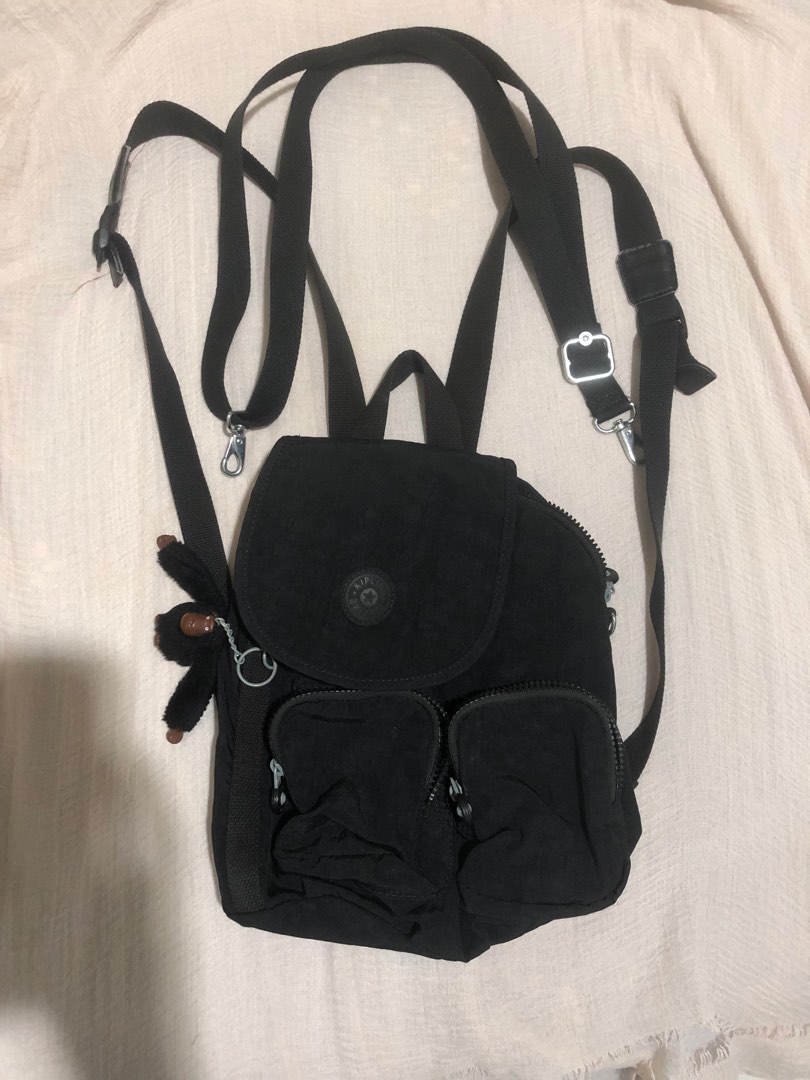 ORIGINAL Kipling Mini Backpack with Sling, Women's Fashion, Bags ...
