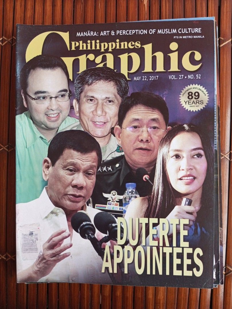 Philippine Graphic, Hobbies & Toys, Books & Magazines, Magazines on ...