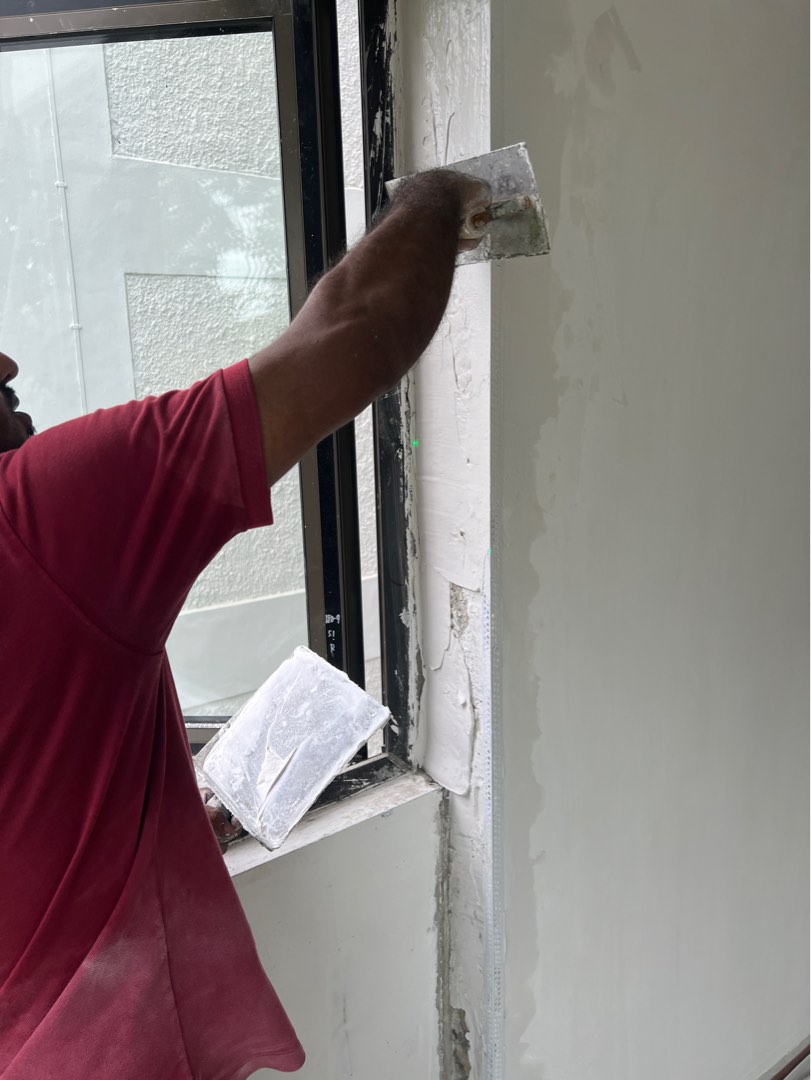 Plastering repair Leveling Screeding self leveling Painting ...