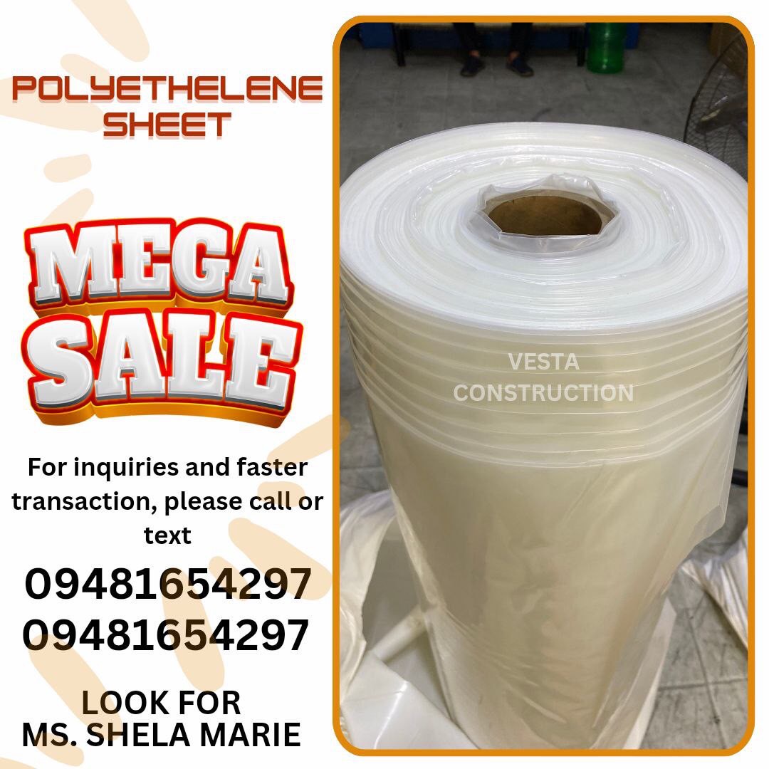 Polyethylene Sheet, Commercial & Industrial, Construction & Building ...