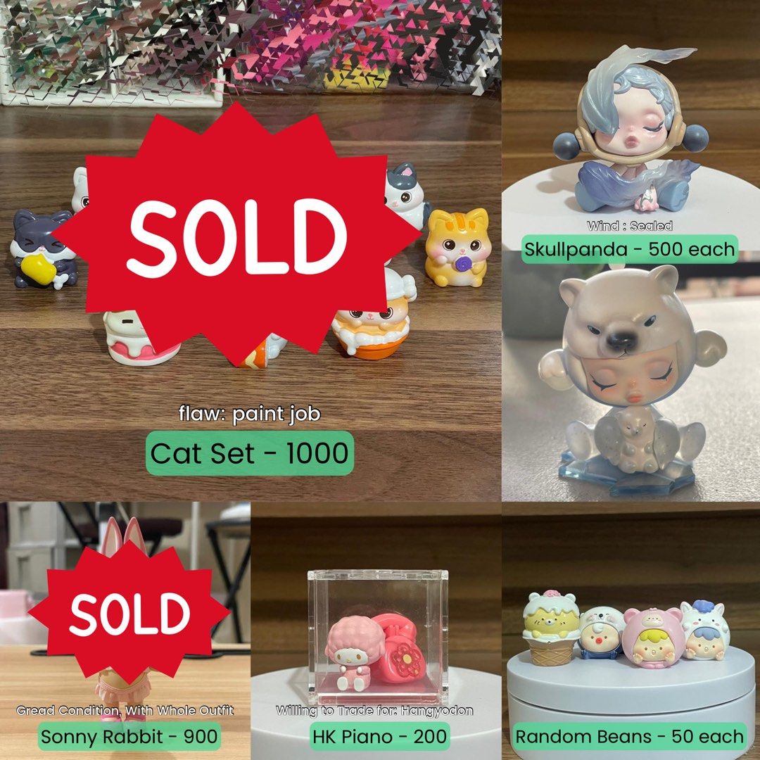 POP MART Skullpanda - Polar Bear, Hobbies & Toys, Toys & Games on Carousell