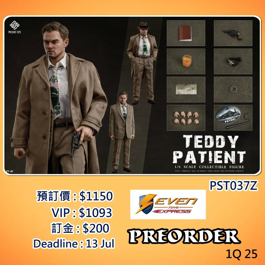 【預訂】PRESENT TOYS: 1/6 PT-SP87 Teddy Patient @SevenToys, 預購 - Carousell
