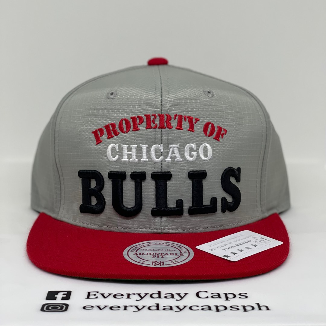 (RARE) Property of Chicago Bulls Cap by Mitchell & Ness, Men's Fashion ...