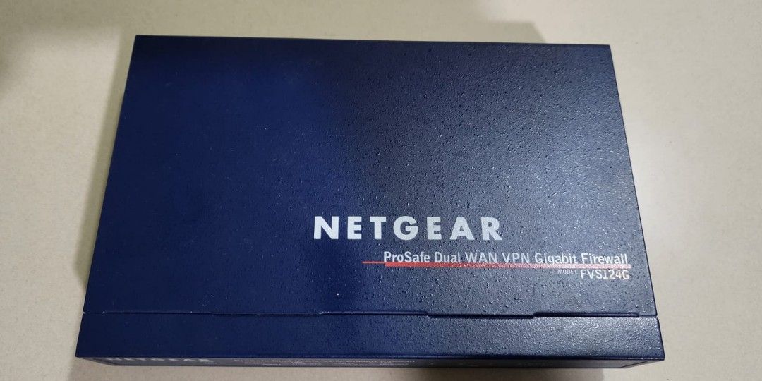 ProSafe Dual WAN VPN Gigabit Firewall MODEL FVS124G, Computers & Tech ...
