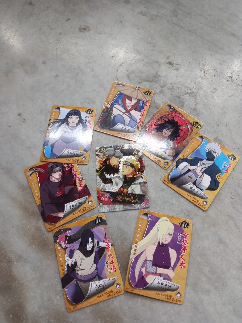 Rare Naruto Cards, Hobbies & Toys, Memorabilia & Collectibles, Vintage ...