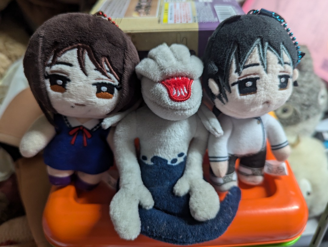 Rare rika and yuta nui doll + rika demon form plush, Hobbies & Toys ...