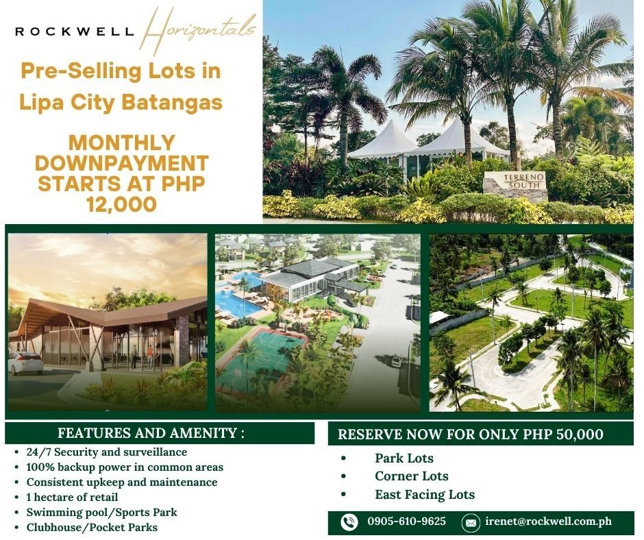 Rockwell in Lipa City batangas, Property, For Sale, Lot on Carousell