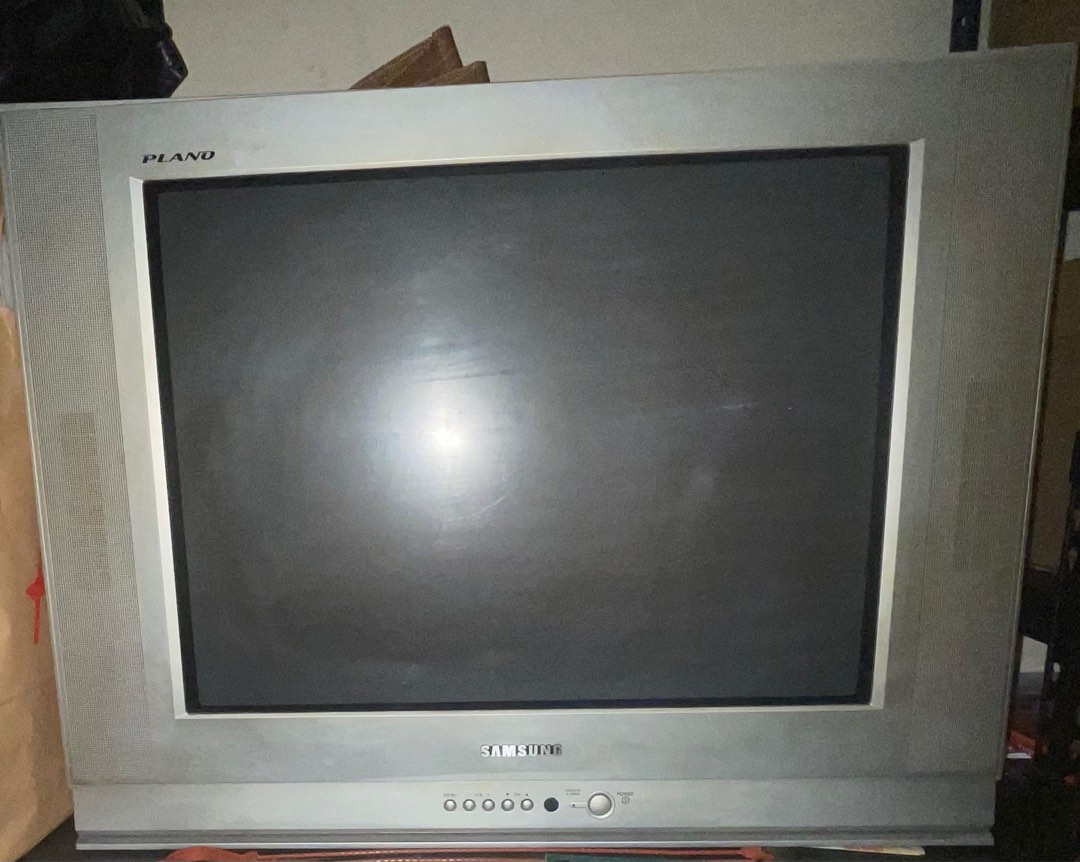 Samsung CRT TV 21", TV & Home Appliances, TV & Entertainment, TV on ...