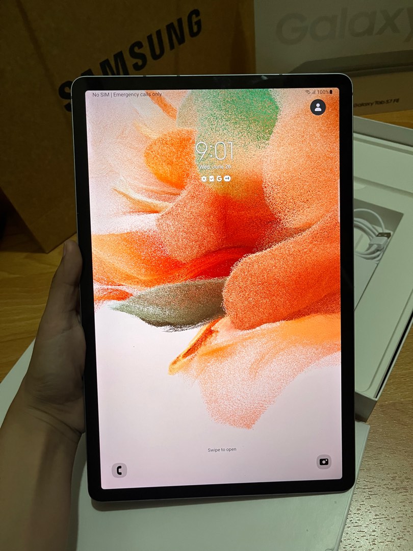 Samsung S7 FE (LTE) 128Gb, Mobile Phones & Gadgets, Tablets, Android on Carousell