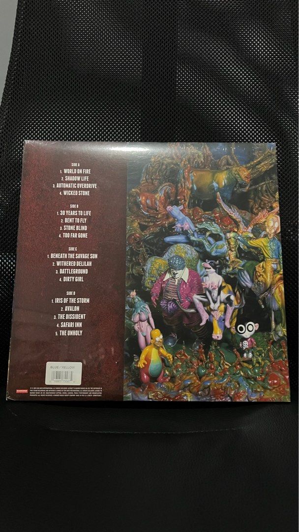 world on fire slash vinyl