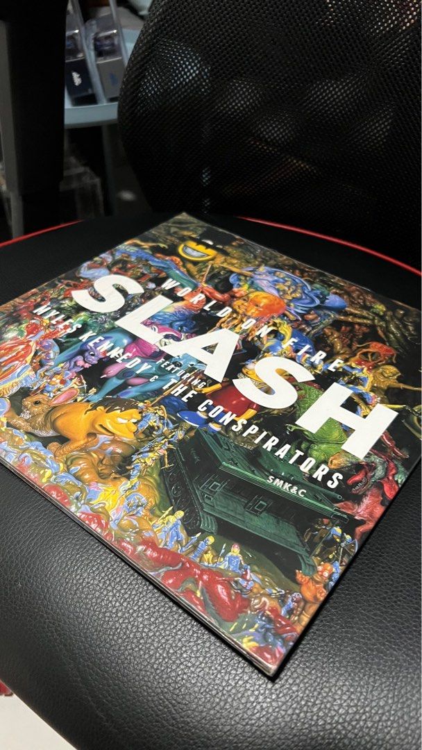 world on fire slash vinyl