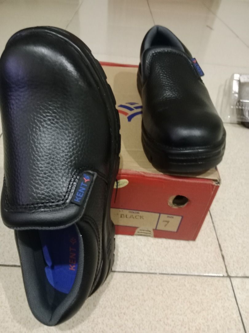 Sepatu safety kent, Fesyen Pria, Sepatu , Lainnya di Carousell