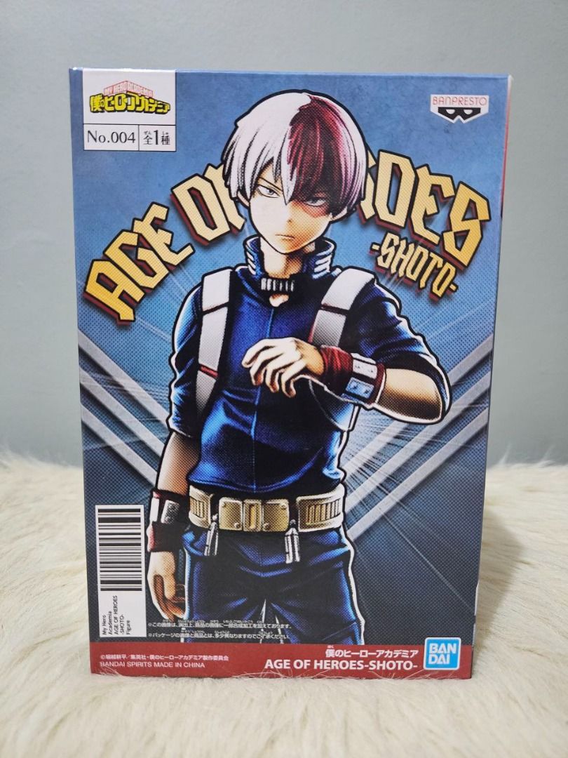 Shoto Todoroki Age of Heroes MHA My Hero Academia Figurine, Hobbies ...