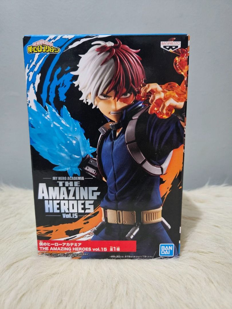 Shoto Todoroki The Amazing Heroes Collectible Figurine My Hero Academia Volume 15, Hobbies ...