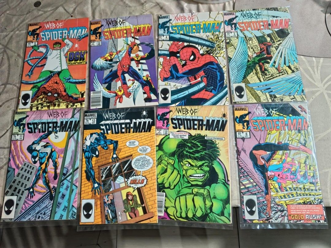 Spiderman comics set, Hobbies & Toys, Books & Magazines, Comics & Manga ...