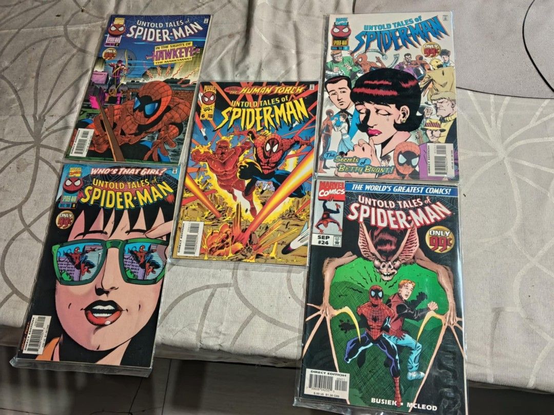 Spiderman comics set, Hobbies & Toys, Books & Magazines, Comics & Manga ...