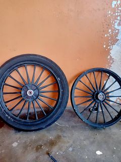 sport rim lc line putih v4, Motorbikes on Carousell