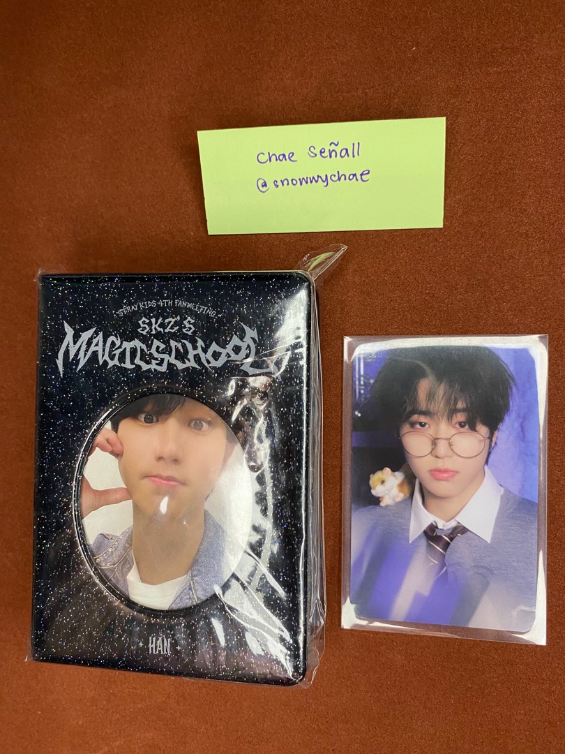 STRAY KIDS SKZOO MAGIC SCHOOL HAN COLLECT BOOK PHOTOCARD (read desc ...