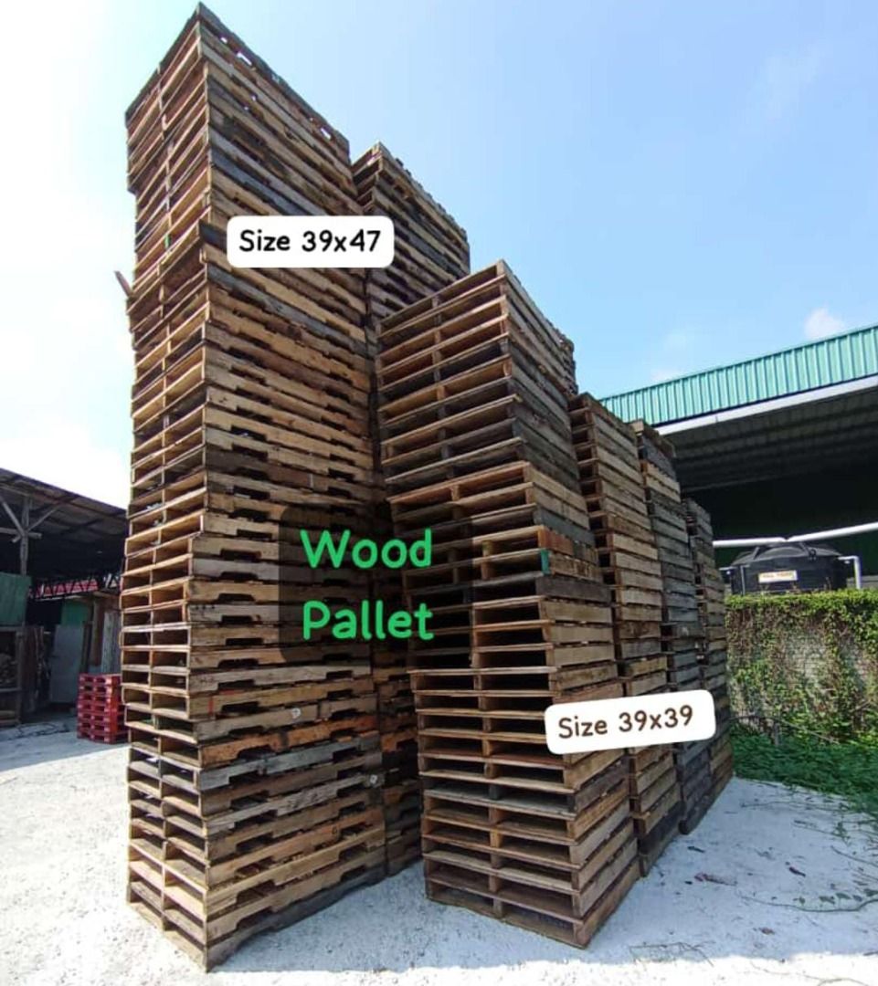 sykt kayu pallet, Furniture & Home Living, Outdoor Furniture on Carousell