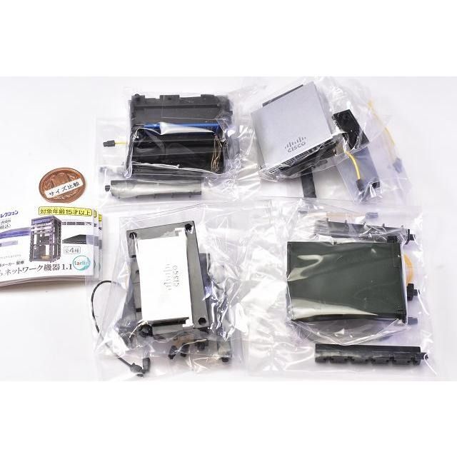 〘全套〙Tarlin 1/12 CISCO A10 Palm Server vol.1.1 掌上 伺服器 網絡交換器 古河電氣監修 扭蛋 (全 ...