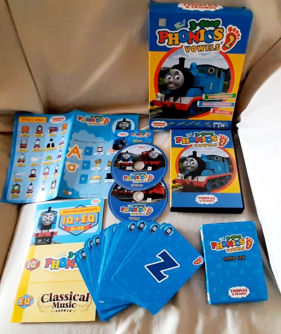 Thomas & Friends: 3-Step Phonics (Set 1,2,3), 興趣及遊戲, 書本 & 文具, 兒童書籍 ...