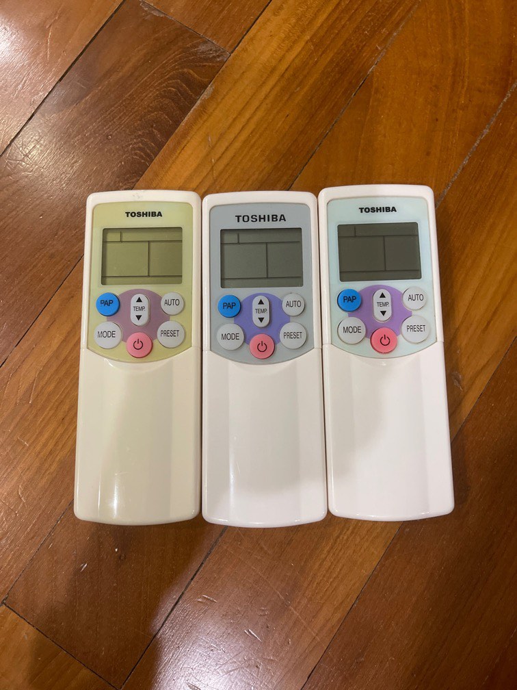 Toshiba Aircon Remote Control, TV & Home Appliances, Portable Air ...