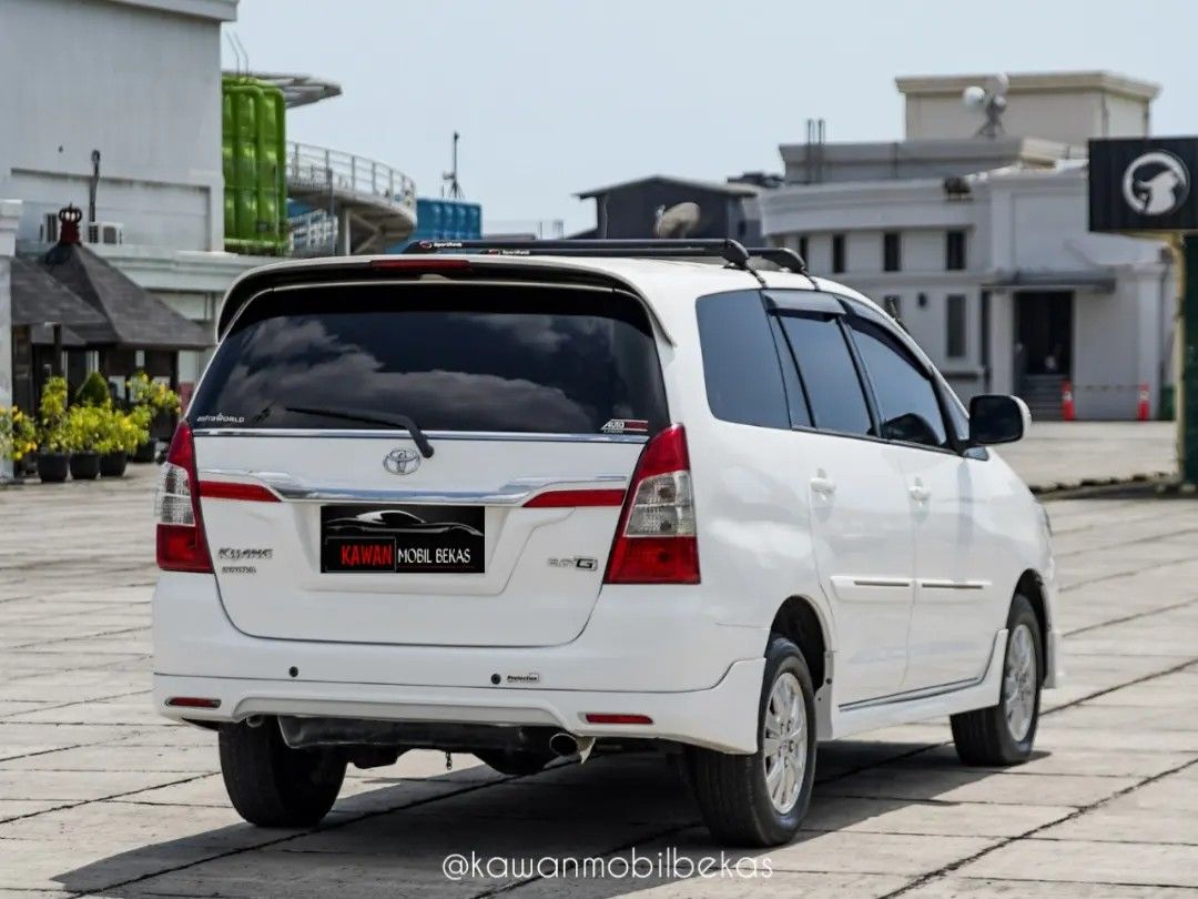 Toyota Kijang Innova 2.0 G Luxury At 2014 Putih • ( Captain Seat ...