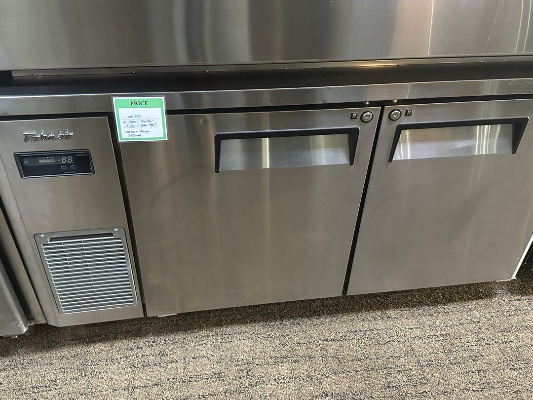 Turbo Air 2 Door Open Top Counter Chiller, TV & Home Appliances ...