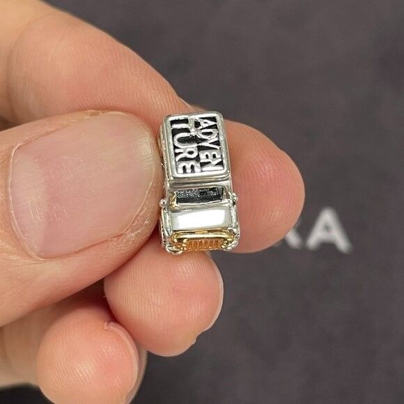 Two-tone Adventure Car Charm 763330C01, Women's Fashion, Jewelry ...