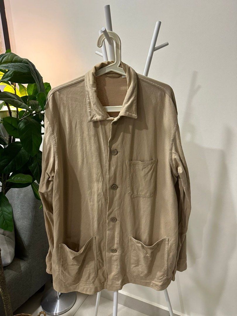 UNIQLO Utility Work Jacket, Men's Fashion, Coats, Jackets and Outerwear ...