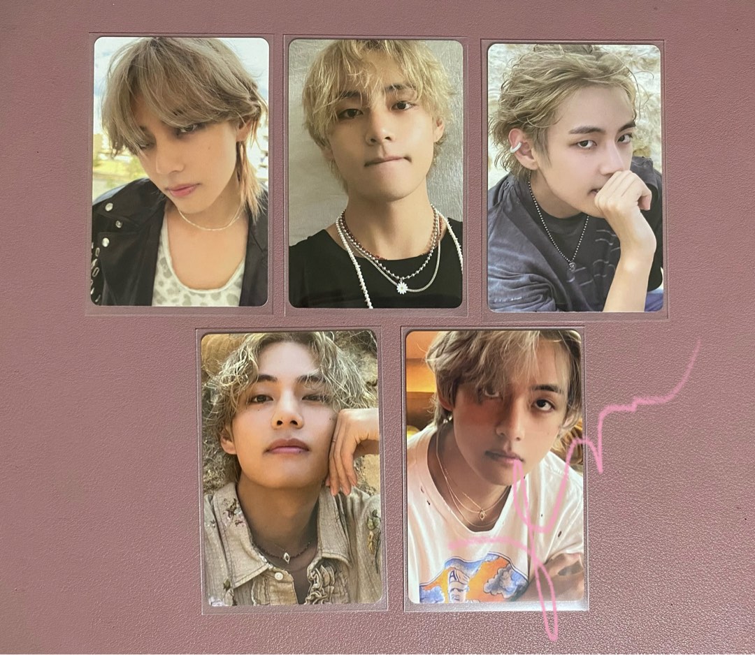 V Layover Weverse Ver PC Set, Hobbies & Toys, Memorabilia & Collectibles, K-Wave on Carousell