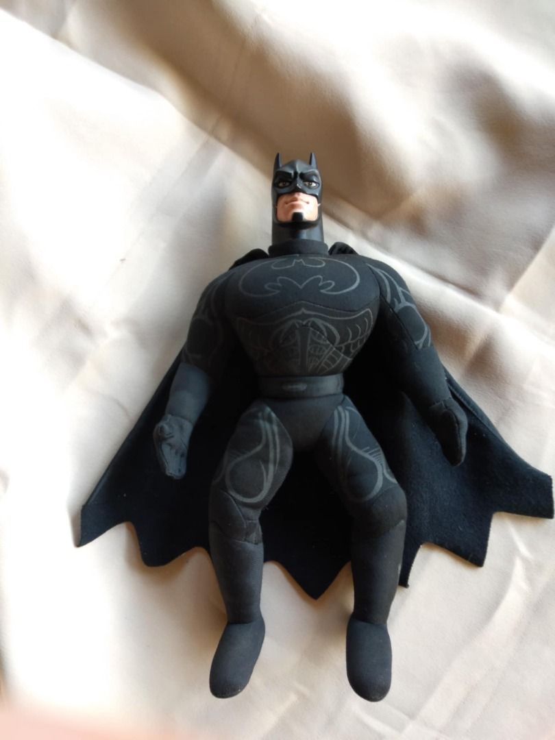 Vintage 1995 Batman Forever Plush DC Comics Toy Doll Hasbro Movie4 ...