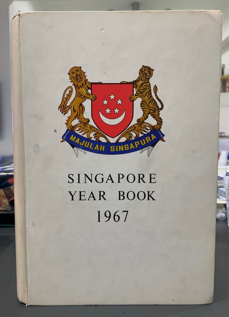 VINTAGE HARDCOVER BOOK: Singapore Year Book 1967 RM330, post add RM20 ...