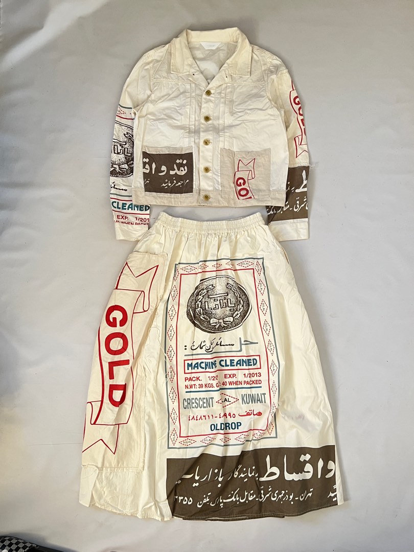 vintage rare and unique Initial katcha matching set, Women's Fashion ...