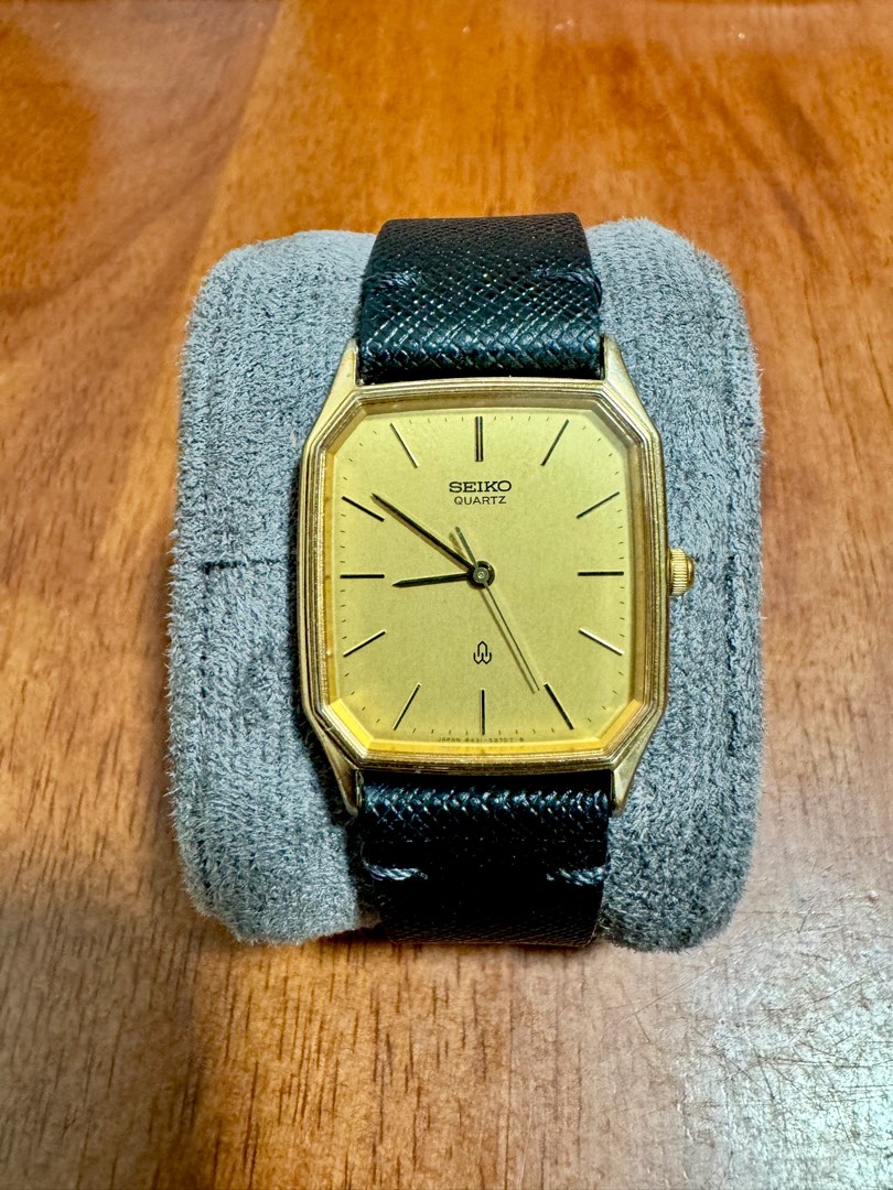 Vintage Seiko Quartz Gold Color Dress Watch Ref : 6431 - 5150, Luxury, Watches on Carousell