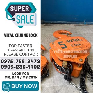 Vital Chain Block, Commercial & Industrial, Construction Tools ...