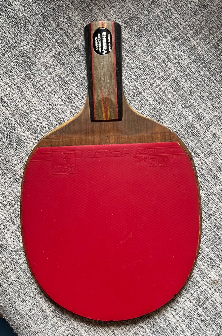 乒乓球板Yasaka extra II 直板, 運動產品, 運動與體育, 運動與體育 - 球拍和球類運動 - Carousell