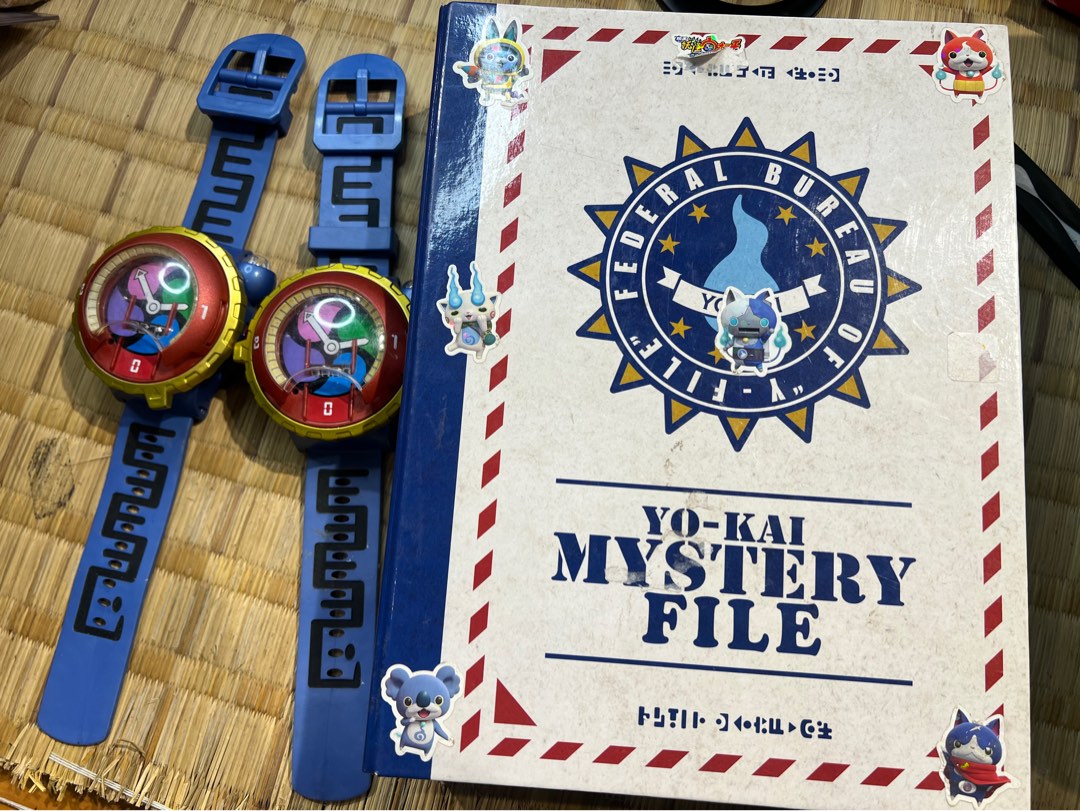 Yokai Mystery File case with chips with Yokai DX Watch Type Zero, Hobbies & Toys, Toys & Games ...