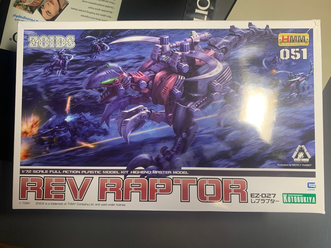 Zoids HMM Rev Raptor Kotobukiya, Hobbies & Toys, Toys & Games on Carousell
