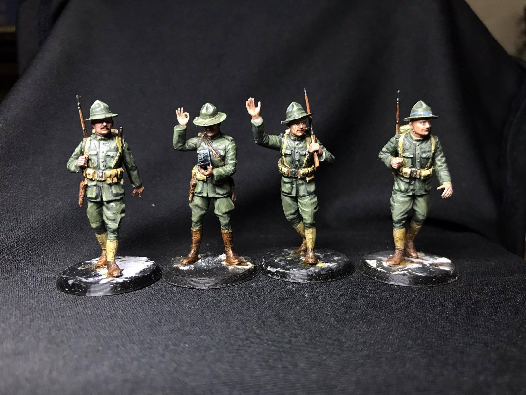 1:35 WW1 US Infantry (ICM), Hobbies & Toys, Toys & Games on Carousell