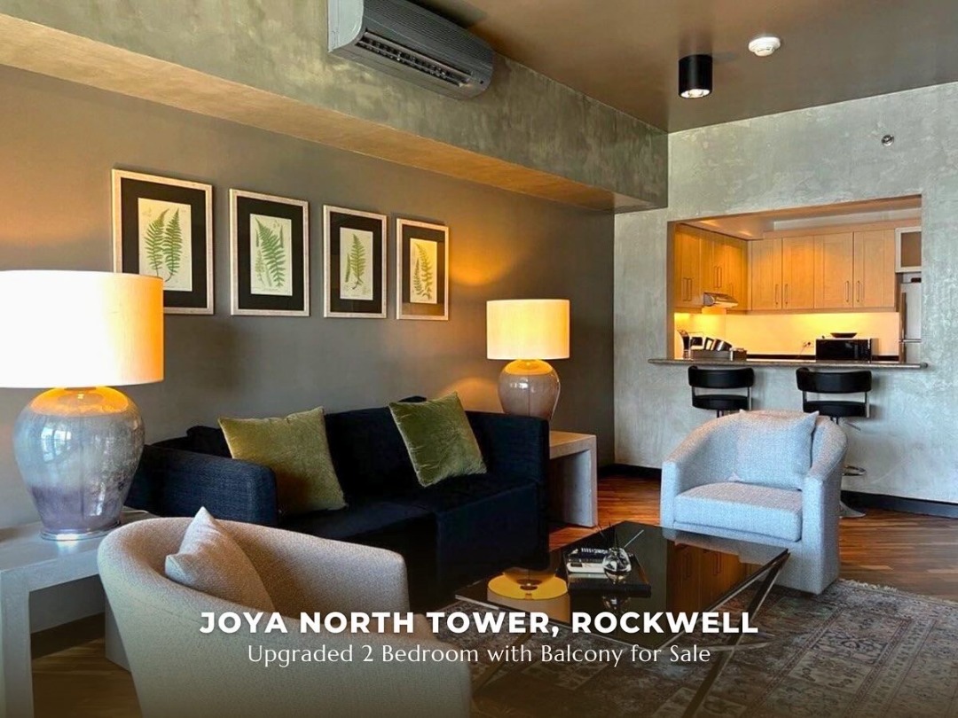 2BR Joya North Tower Rockwell Makati – Nicely Interior Decorated ...